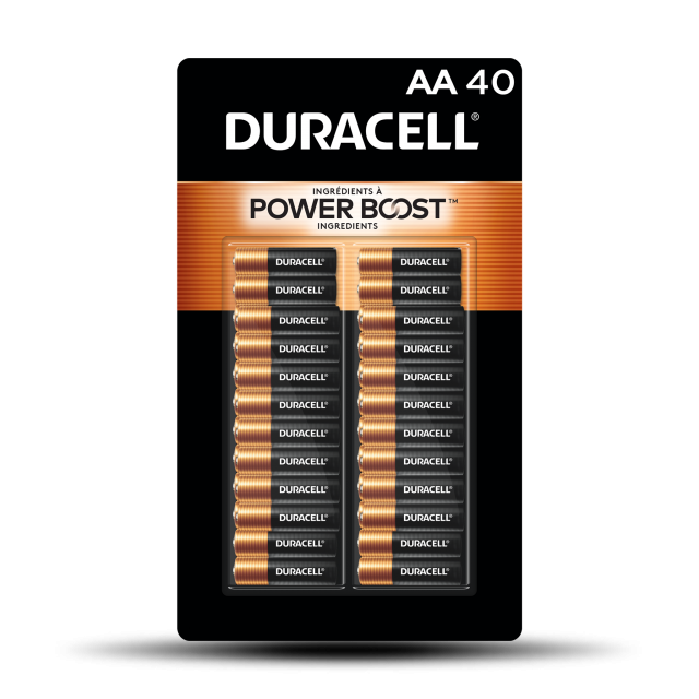 duracell   coppertop aa